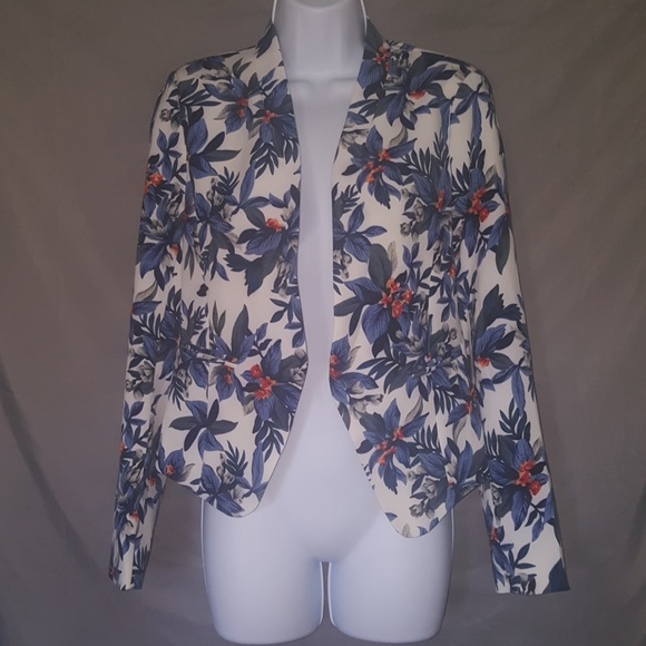 Ovi | Jackets & Coats | Nwt Floral Print Blazer | Poshmark